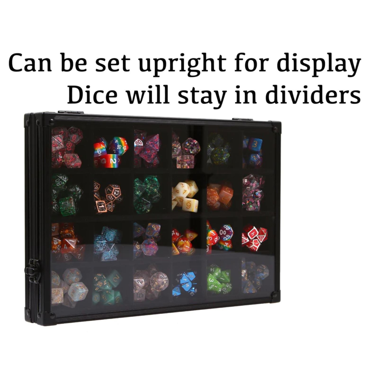 Forged Deluxe Dice Display Case | Black Mountain Hobby and Games